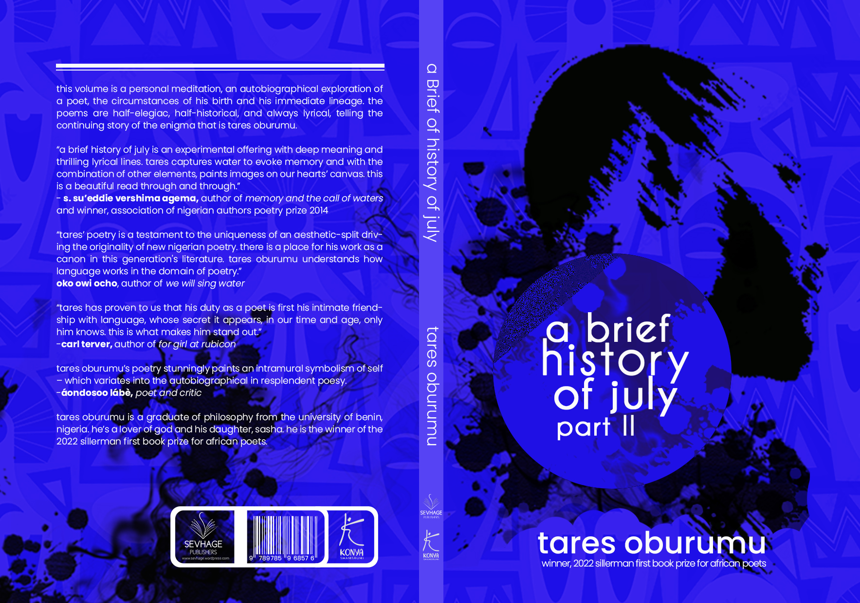 SEVHAGE and KONYA SHAMSRUMI Release a brief history of july part II by ...